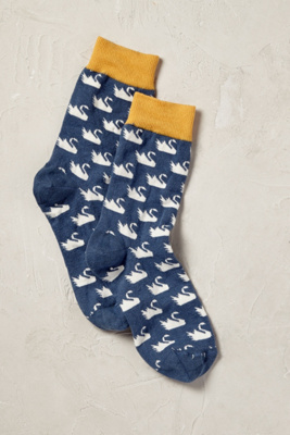 Swan Socks | Anthropologie