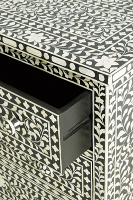 Bone Inlay Three-Drawer Dresser | Anthropologie