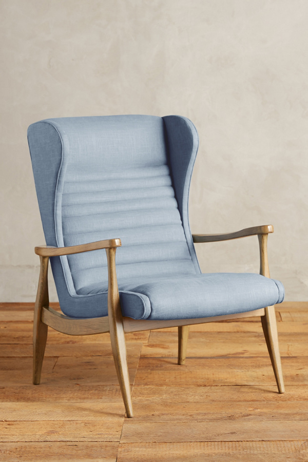 Premium Leather Roadway Chair | Anthropologie