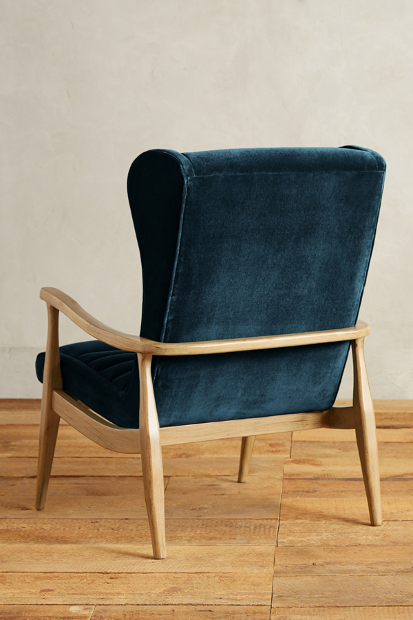Premium Leather Roadway Chair | Anthropologie