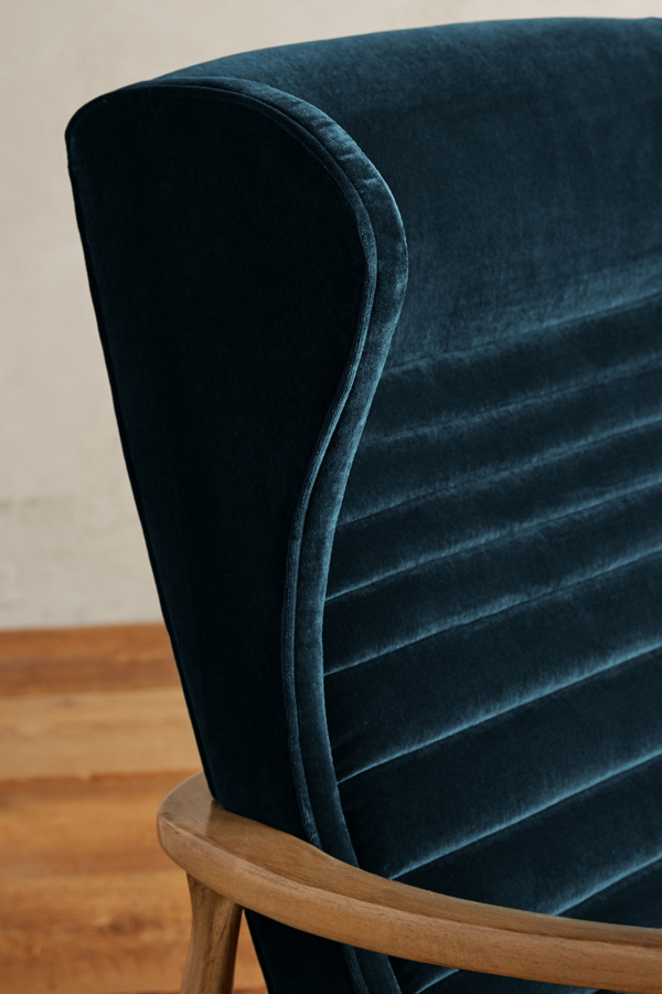 Premium Leather Roadway Chair | Anthropologie