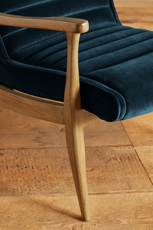Premium Leather Roadway Chair | Anthropologie