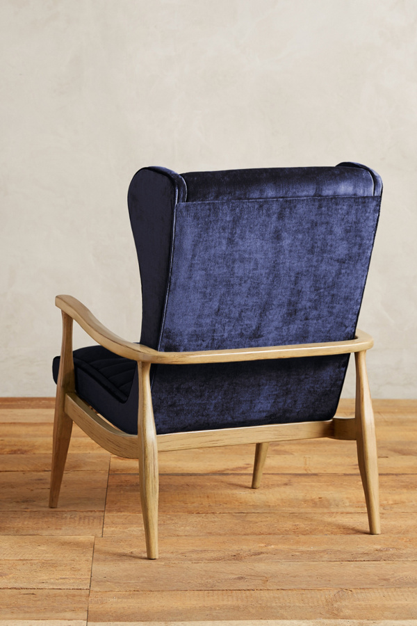 Premium Leather Roadway Chair | Anthropologie