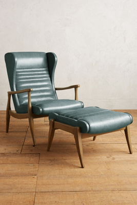 Premium Leather Roadway Chair | Anthropologie