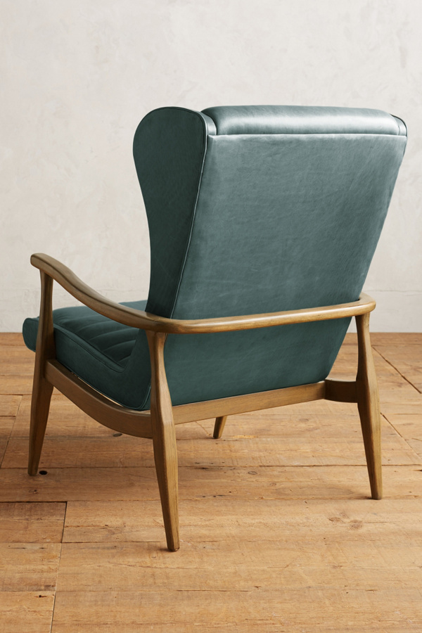 Premium Leather Roadway Chair | Anthropologie