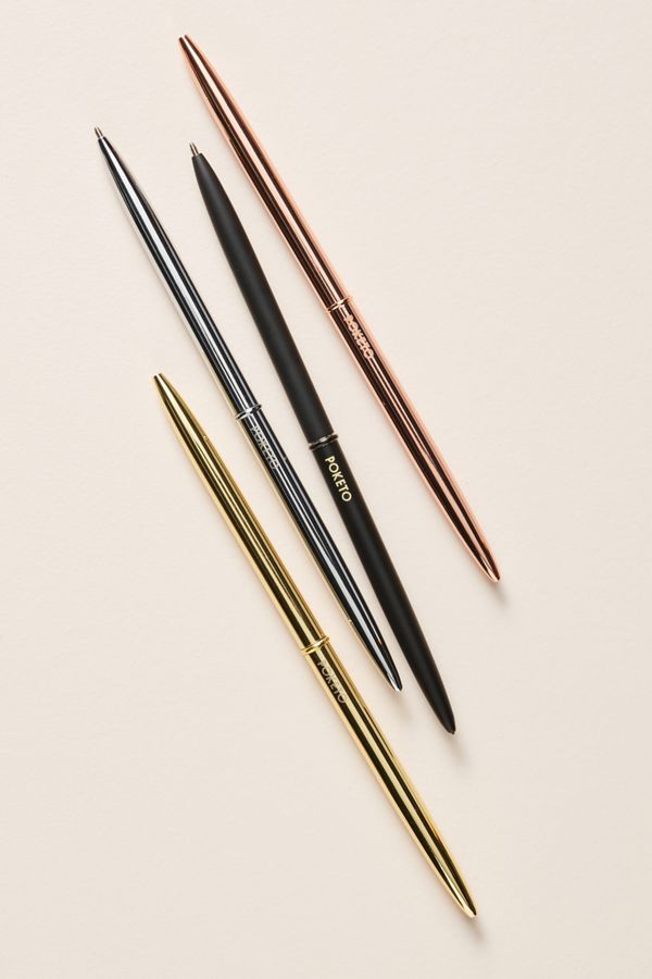 Slim Pens, Set of 4 | Anthropologie