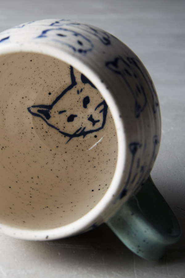 Cat Study Mug | Anthropologie