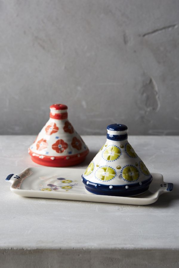 Isidre Salt & Pepper Server | Anthropologie